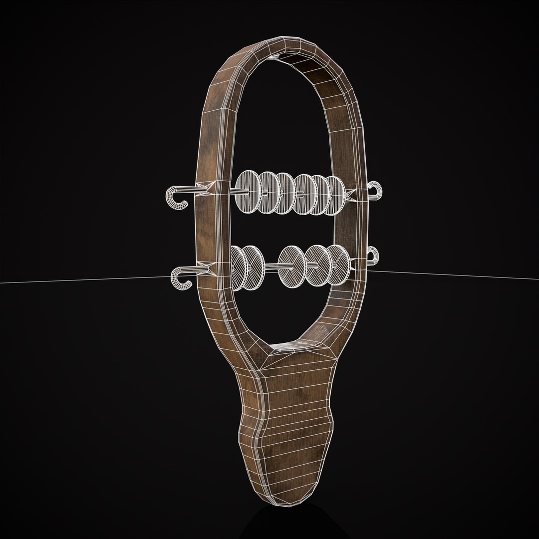 Small Wooden Baby Rattle 3D Model - TurboSquid 2052882