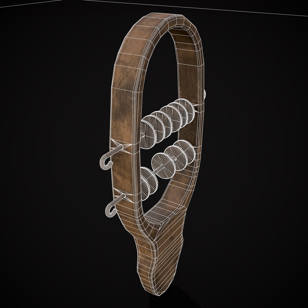 Small Wooden Baby Rattle 3D model - TurboSquid 2052882