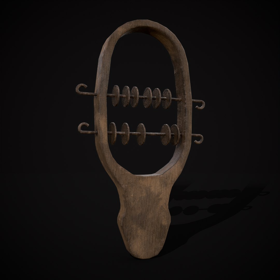 Small Wooden Baby Rattle 3D model - TurboSquid 2052882