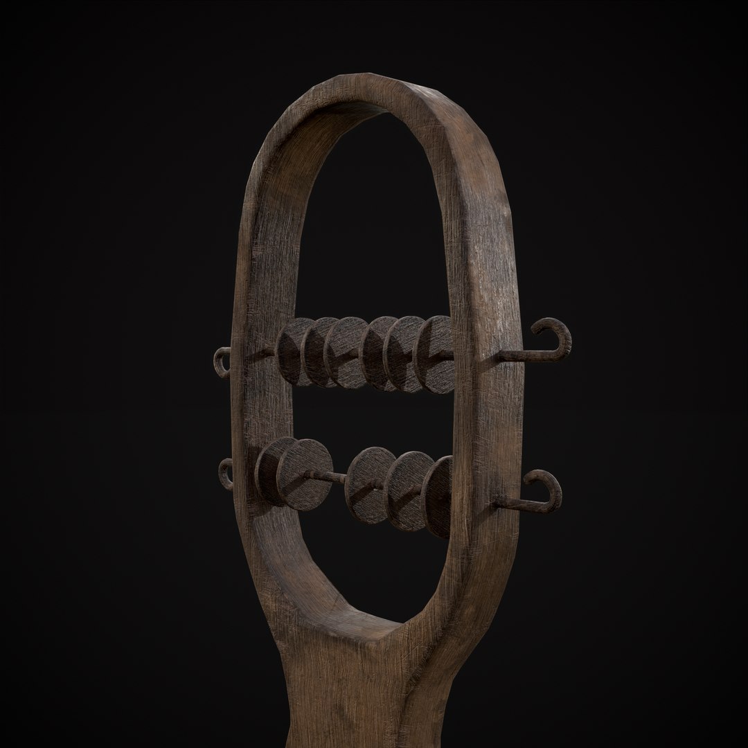 Small Wooden Baby Rattle 3D Model - TurboSquid 2052882