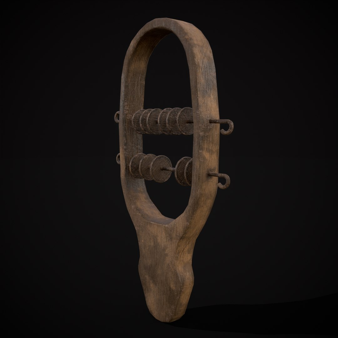 Small Wooden Baby Rattle 3D Model - TurboSquid 2052882