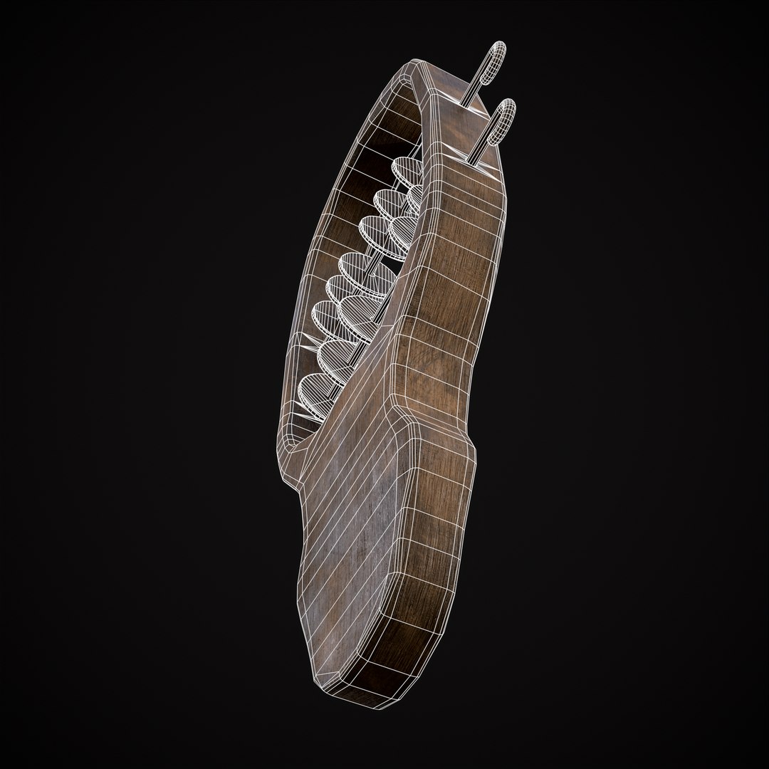 Small Wooden Baby Rattle 3D Model - TurboSquid 2052882