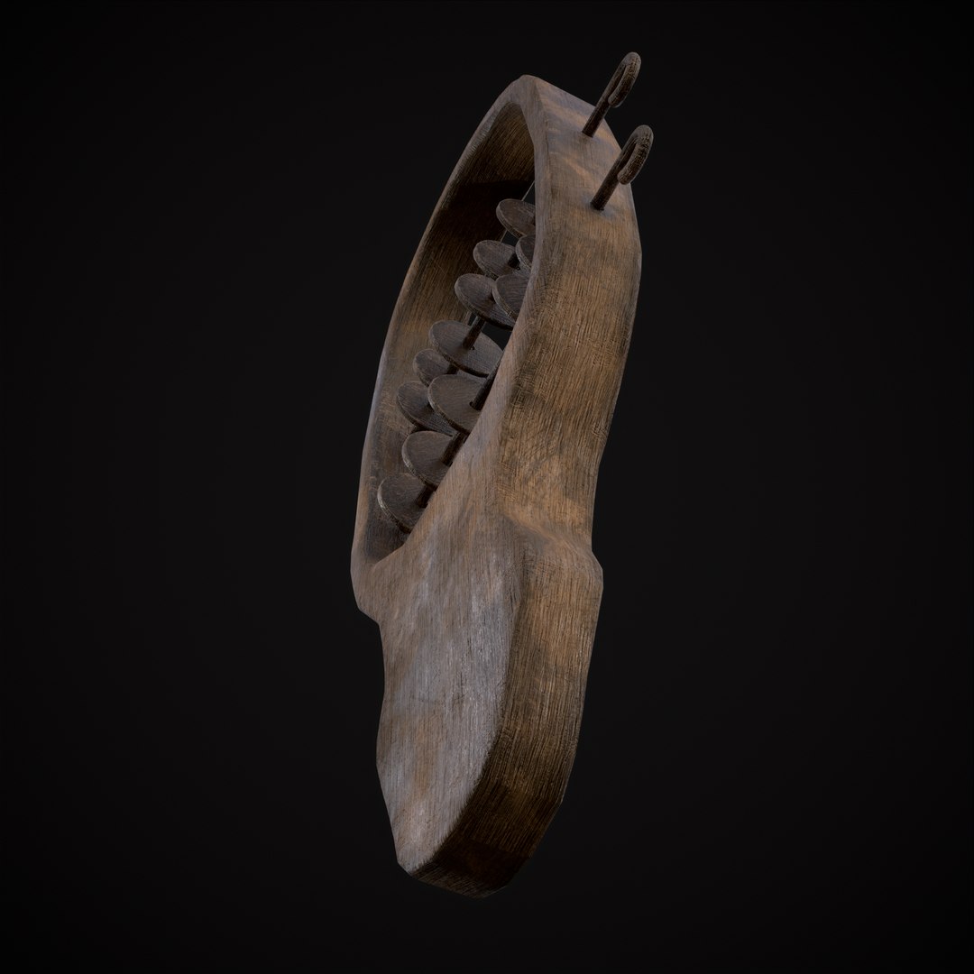 Small Wooden Baby Rattle 3D Model - TurboSquid 2052882