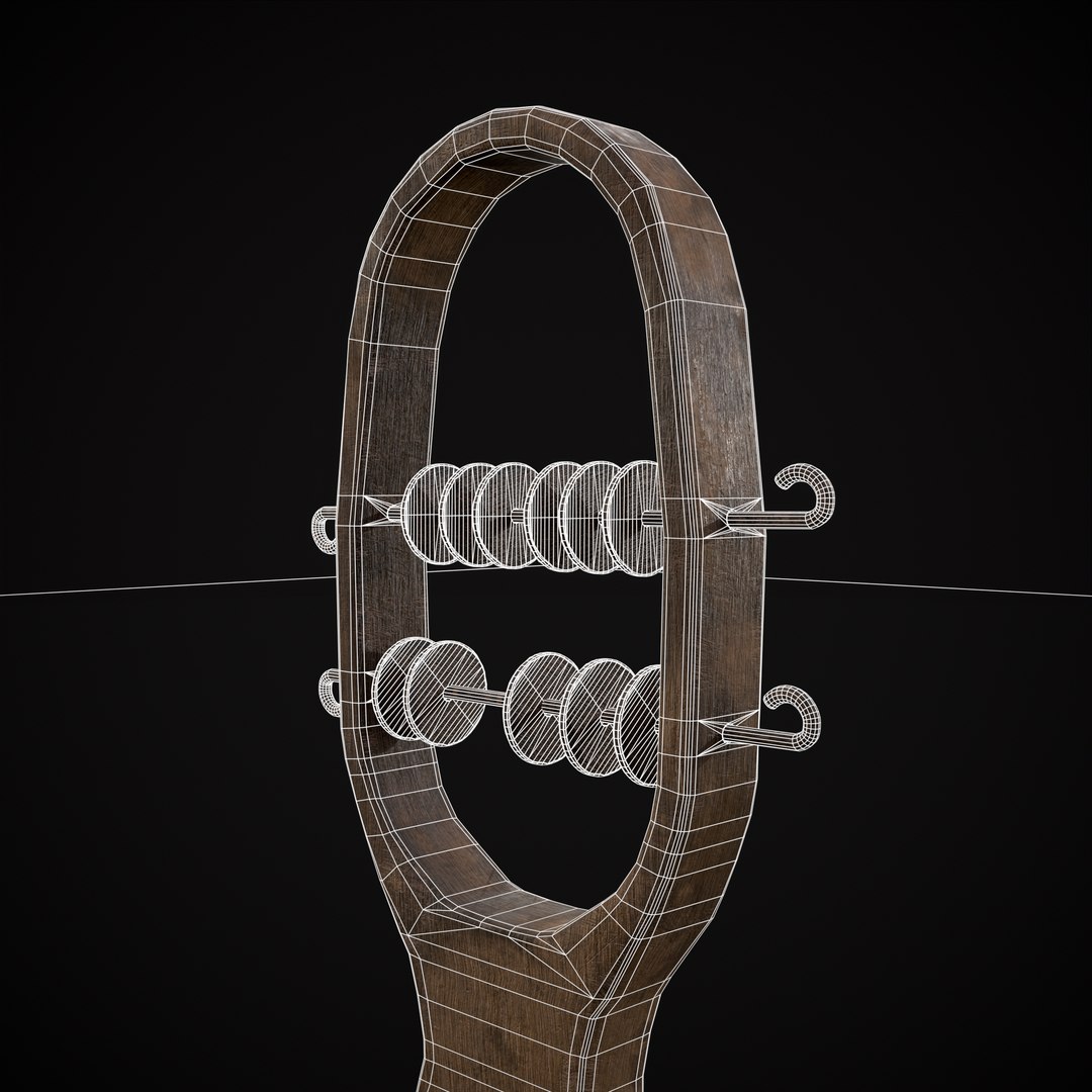 Small Wooden Baby Rattle 3D model - TurboSquid 2052882