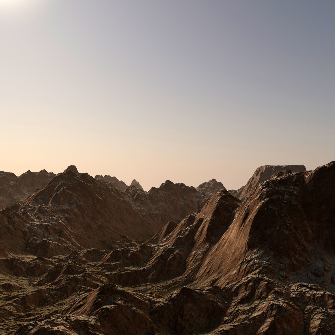 3D Terrain Landscape Model - TurboSquid 1486909