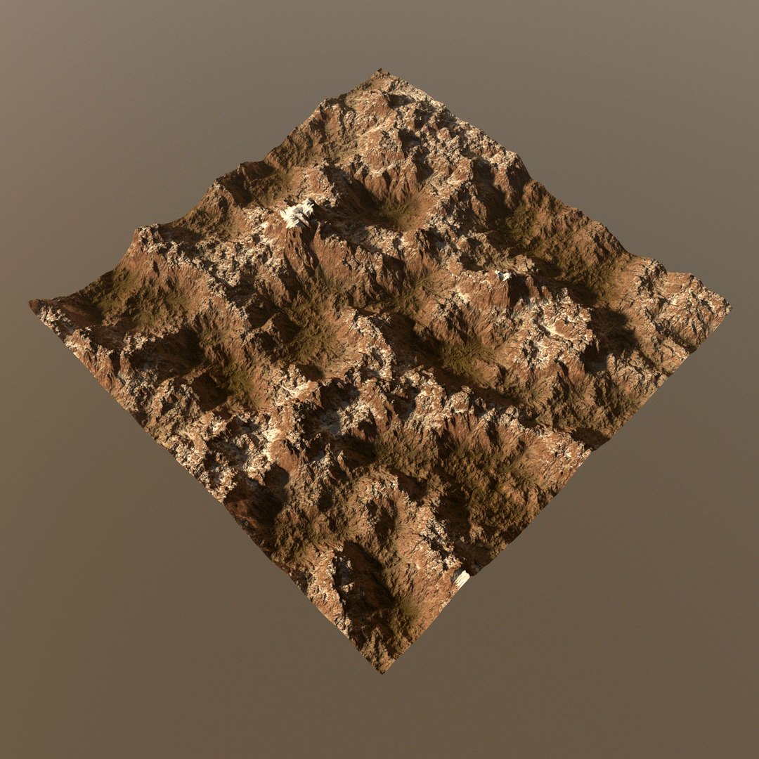 3D Terrain Landscape Model - TurboSquid 1486909