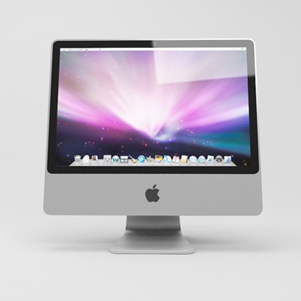 imac monitor 3d max