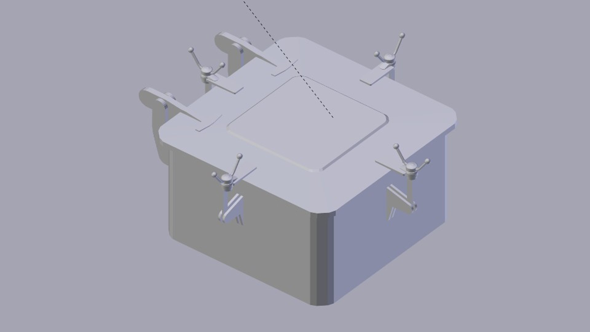 3d Model Access Hatch
