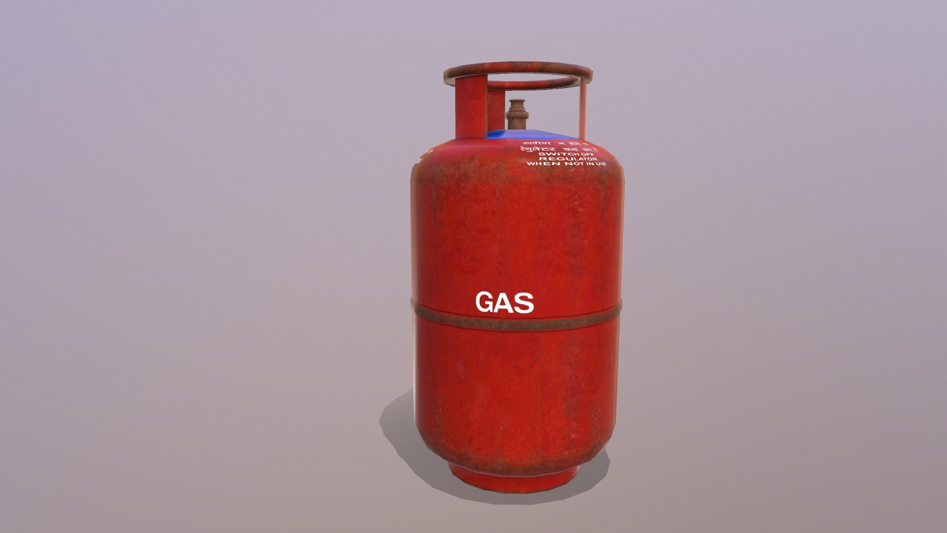 3D Model GAS Cylinder - TurboSquid 2286905