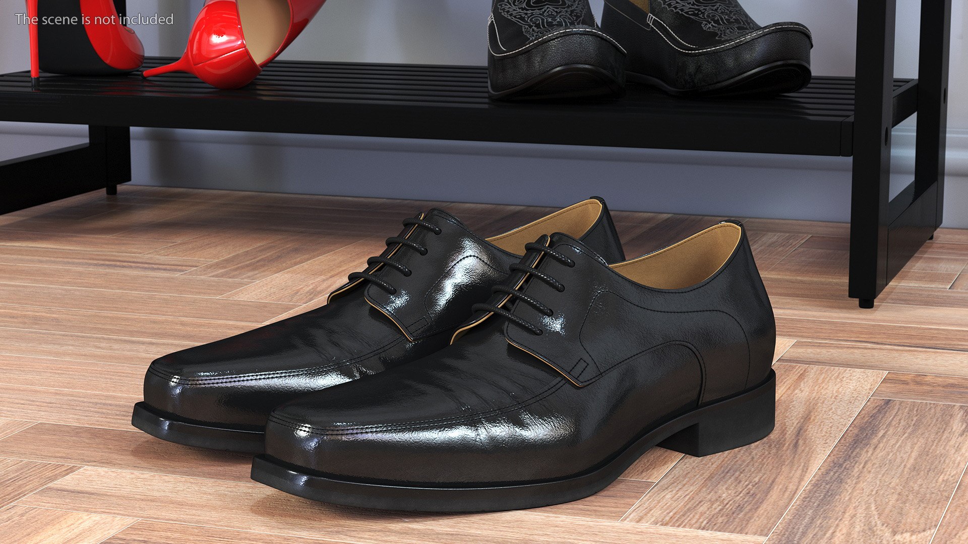 Mens Used Shoes 3D model - TurboSquid 2147254