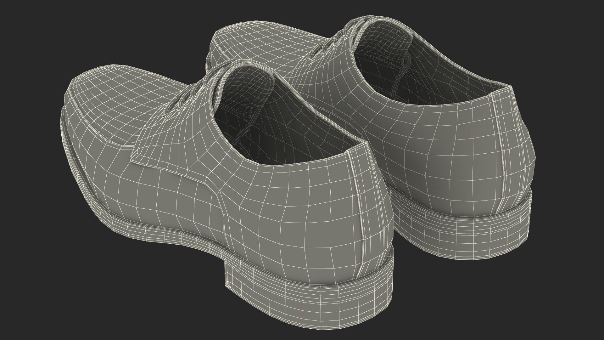 Mens Used Shoes 3D model - TurboSquid 2147254