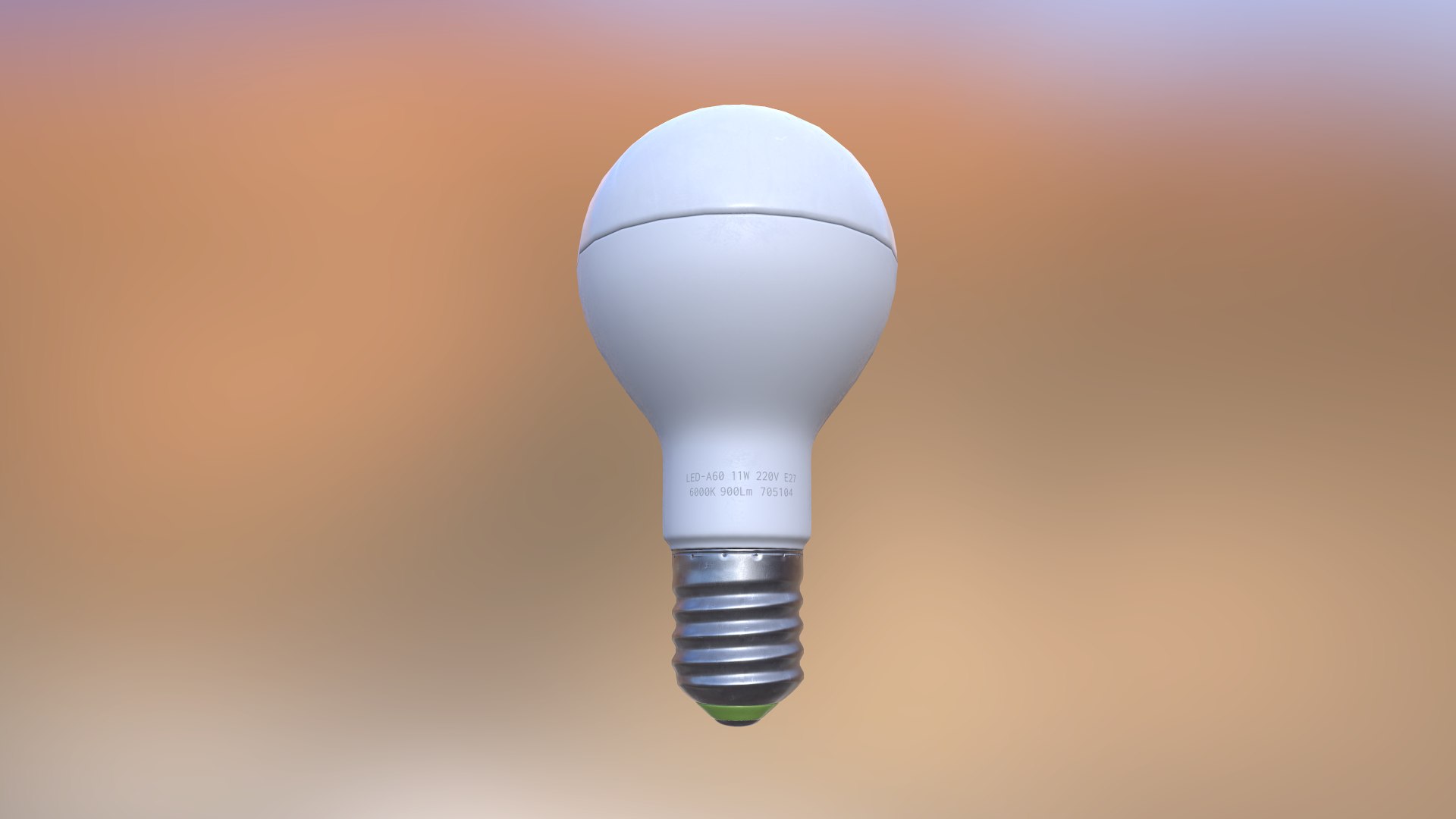 3D LED Lightbulb Model - TurboSquid 1988358