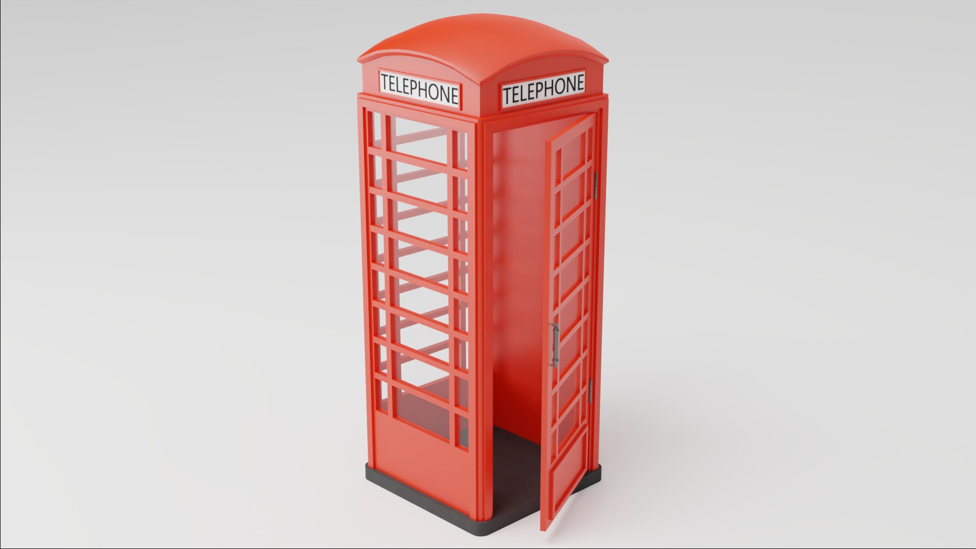 Phone Box Low Polly 3D Model Game Ready 3D Model - TurboSquid 2005788