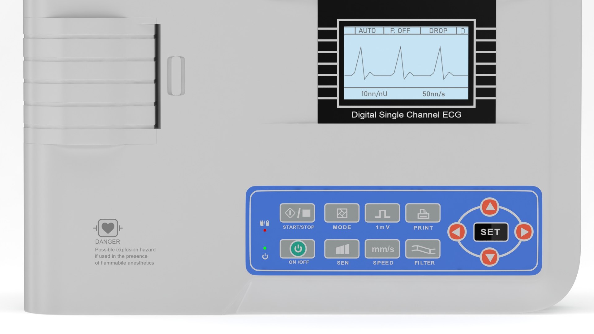 3D Medical Digital Channel ECG Model - TurboSquid 2315765