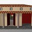 3d Domus Roman Mansion Model