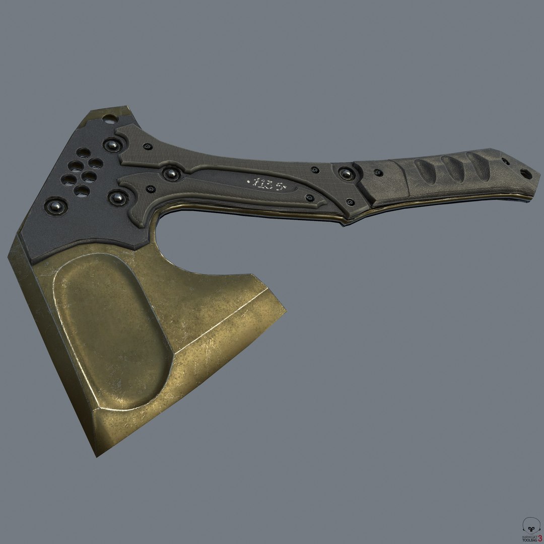 3D Tactical Ax - TurboSquid 1210342