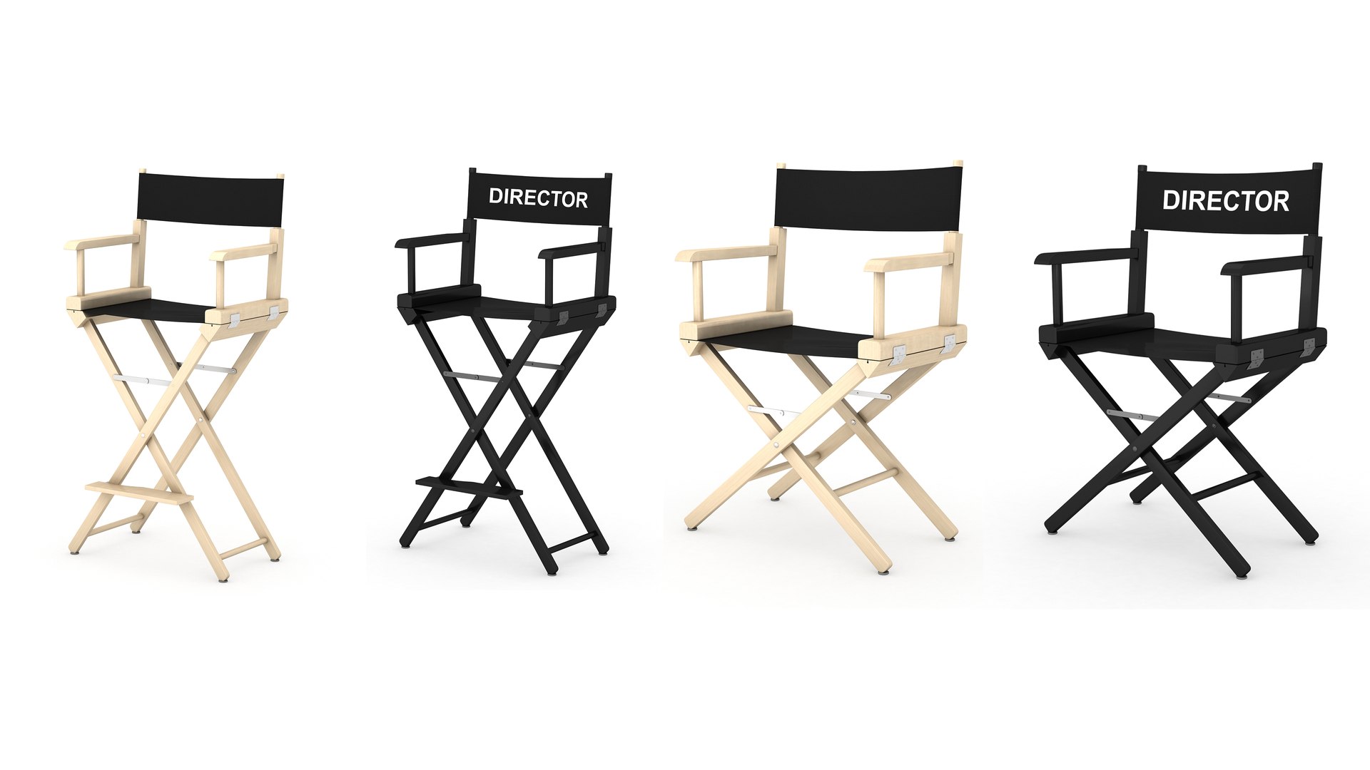 Director Chair 3D Model - TurboSquid 1829719
