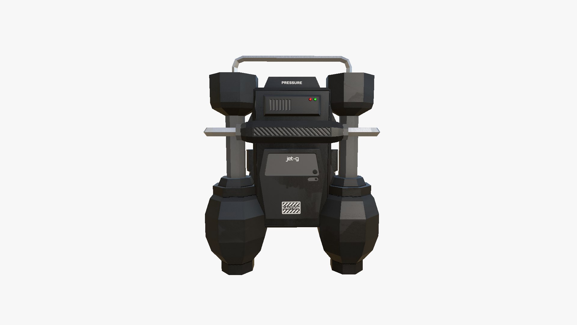 3D 05 Jetpack Low Poly G Collection - SciFi Character Design Model ...