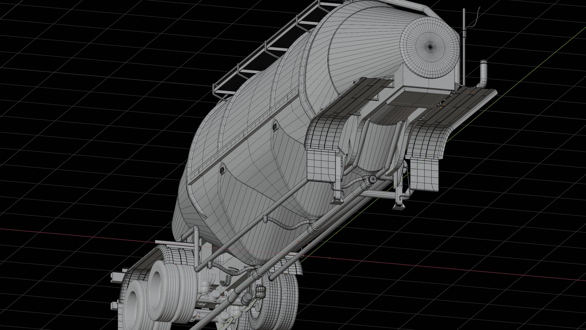 Trailer Vacuum 3D - TurboSquid 1987161