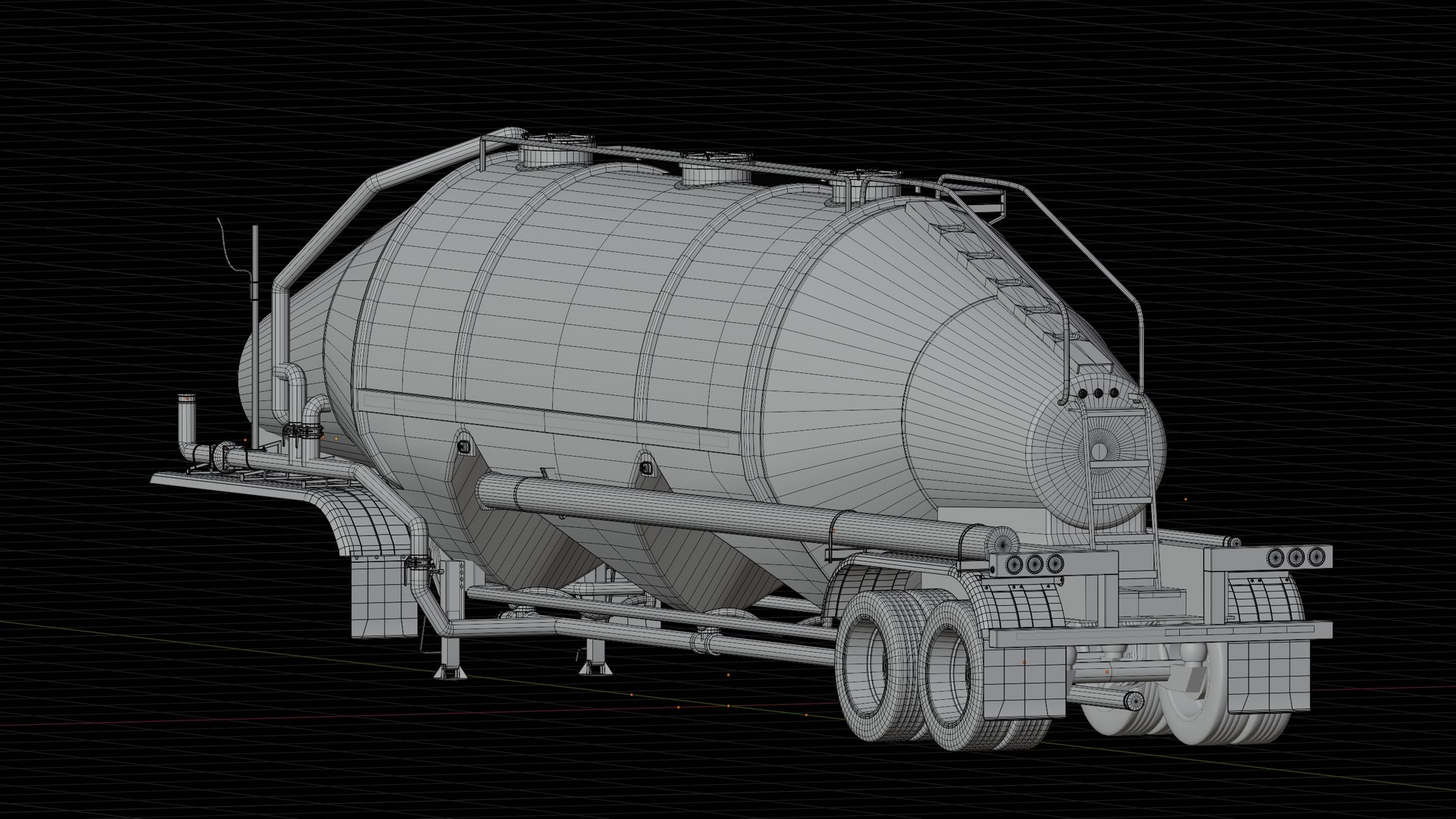 Trailer Vacuum 3D - TurboSquid 1987161