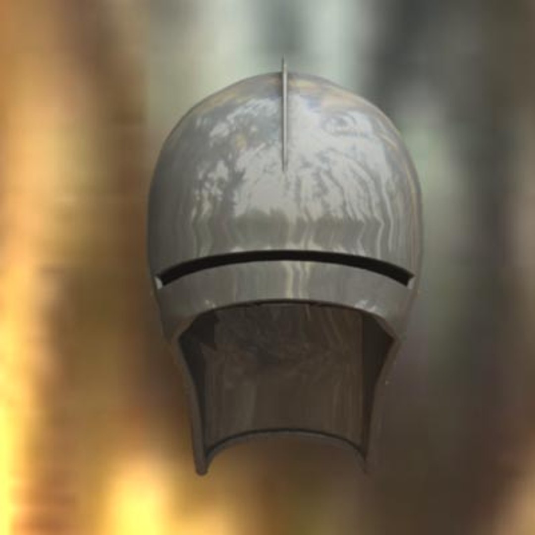German Sallet Helm 3d Model