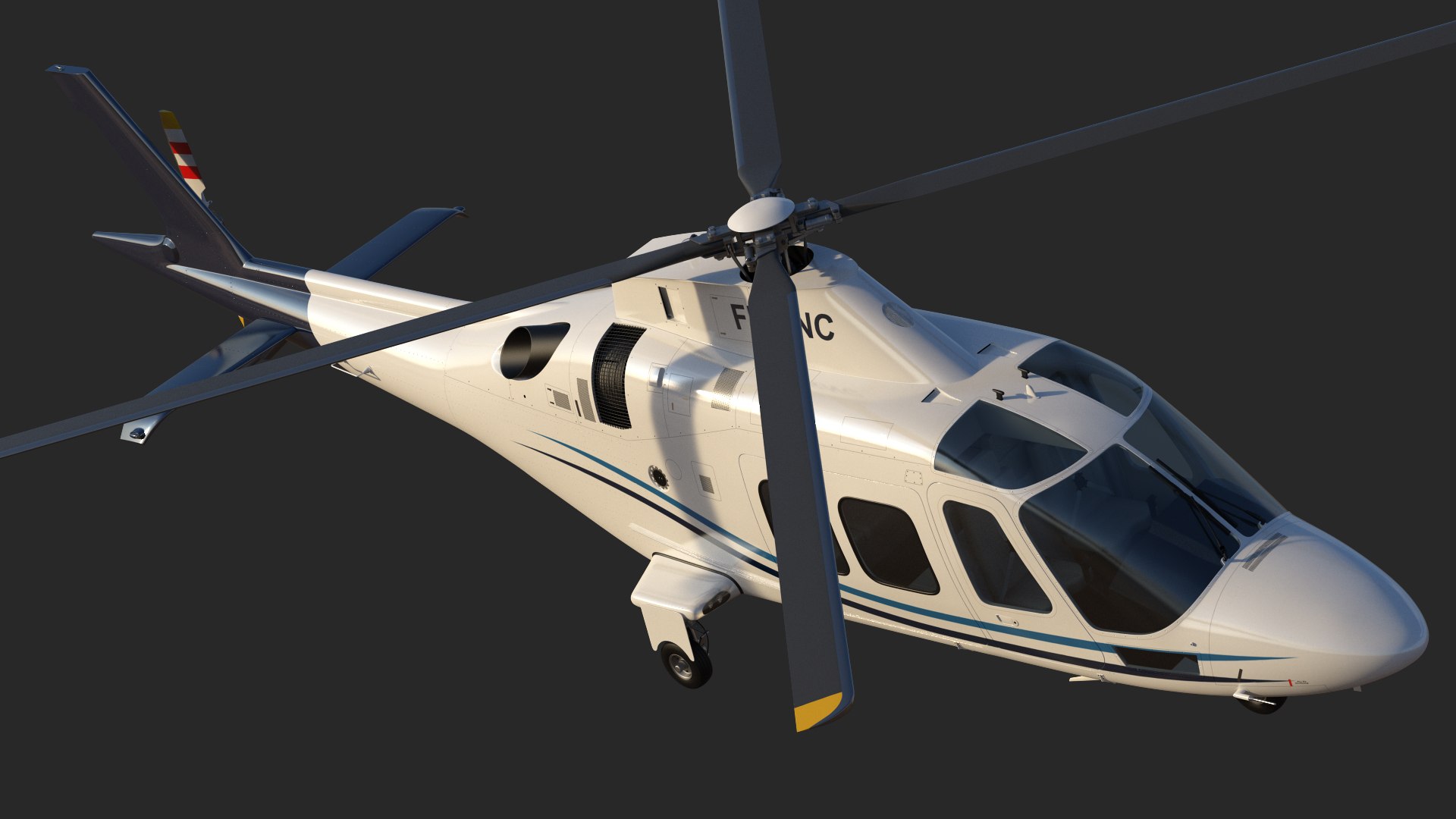 3D model agusta aw109s grand blue - TurboSquid 1503664