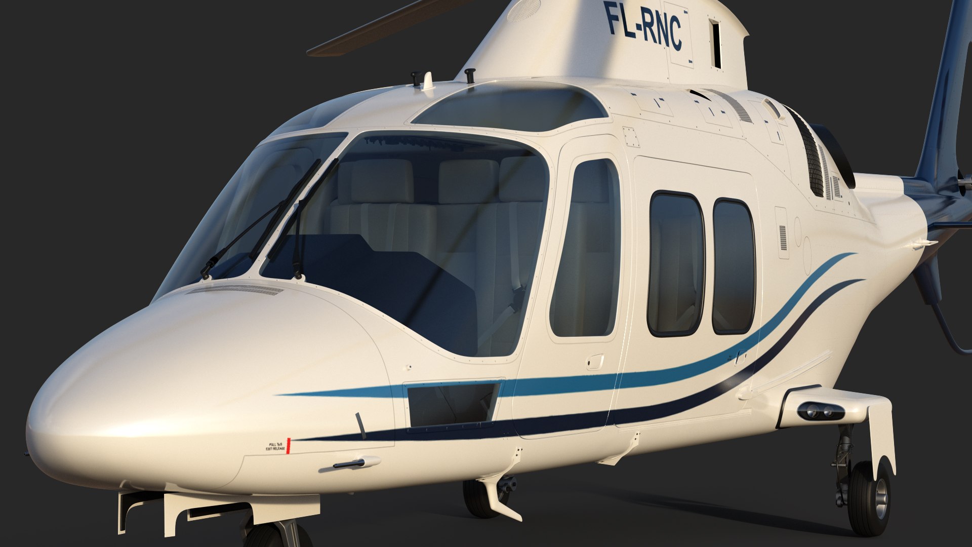 3D model agusta aw109s grand blue - TurboSquid 1503664