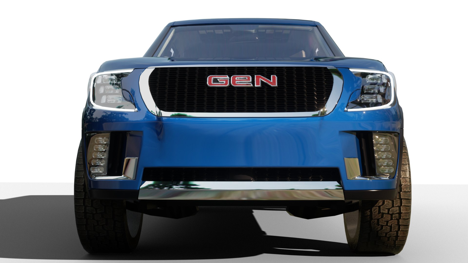 Generic Pickup V25 3D Model - TurboSquid 1826216