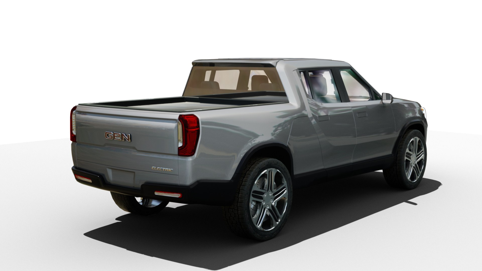 Generic Pickup V25 3D Model - TurboSquid 1826216