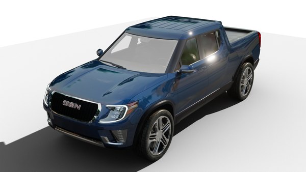 Generic Pickup v25 3D model - TurboSquid 1826216