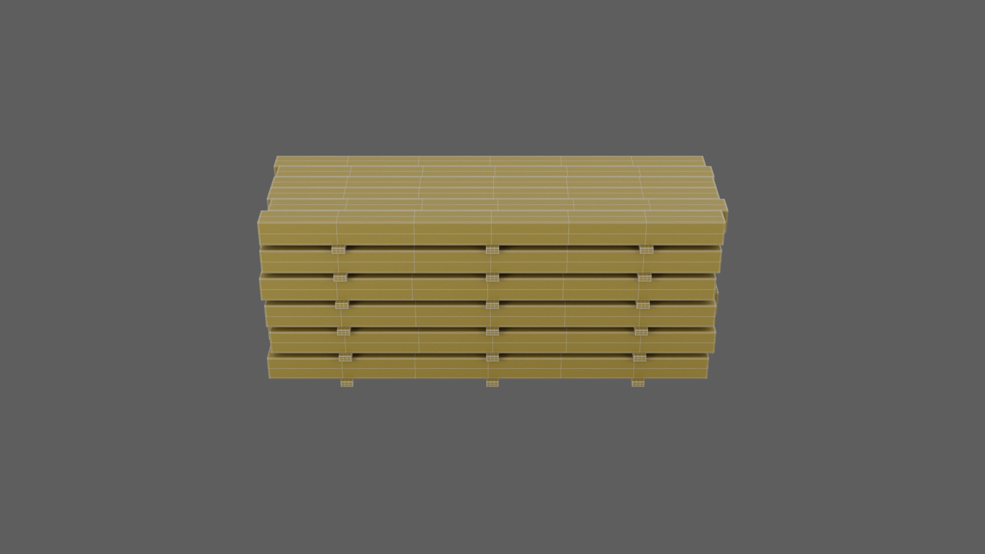 3D Model Stack Of Concrete Columns - TurboSquid 2250604