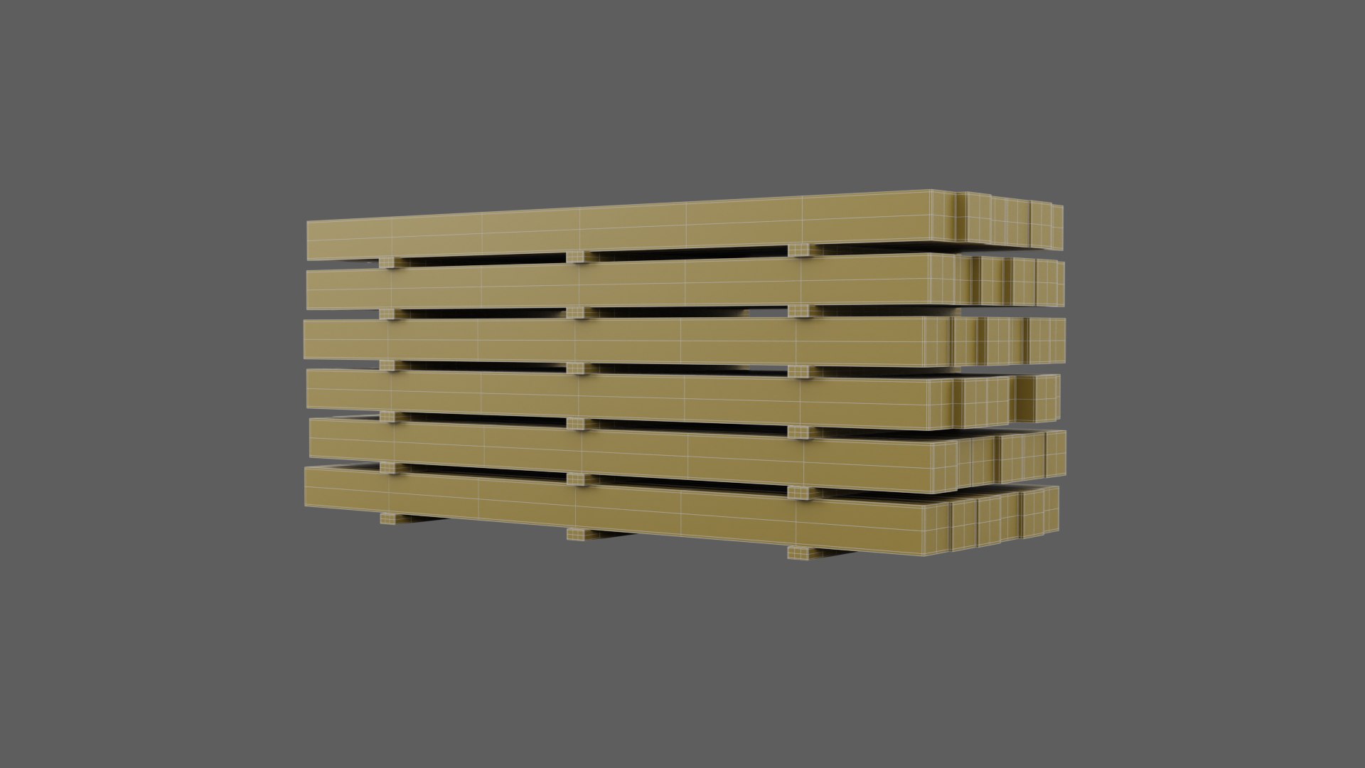 3D Model Stack Of Concrete Columns - TurboSquid 2250604