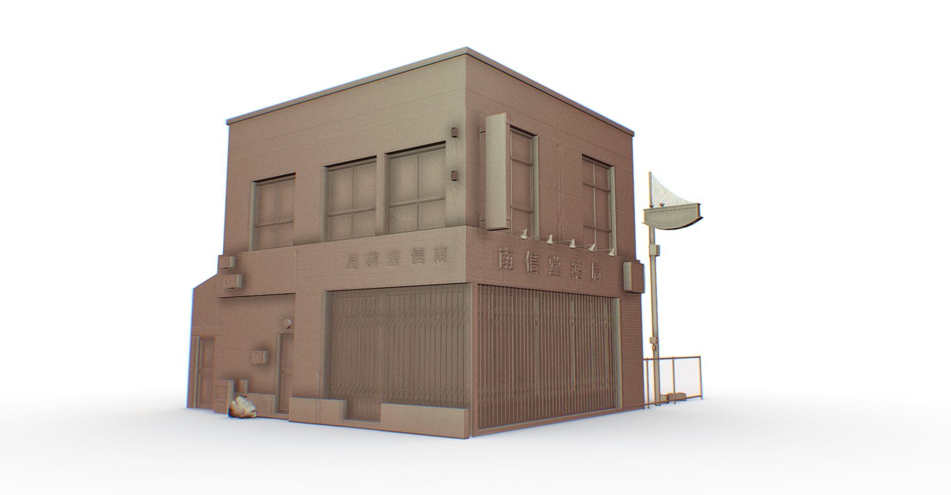 Realistic Japanese Buildings Collection 3D - TurboSquid 2144732