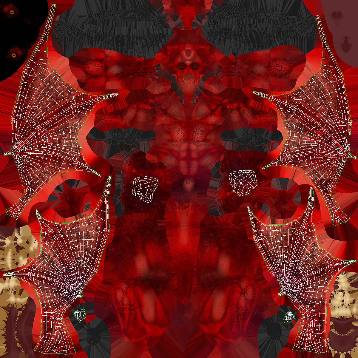 Devil Wings 3D model - TurboSquid 1942254