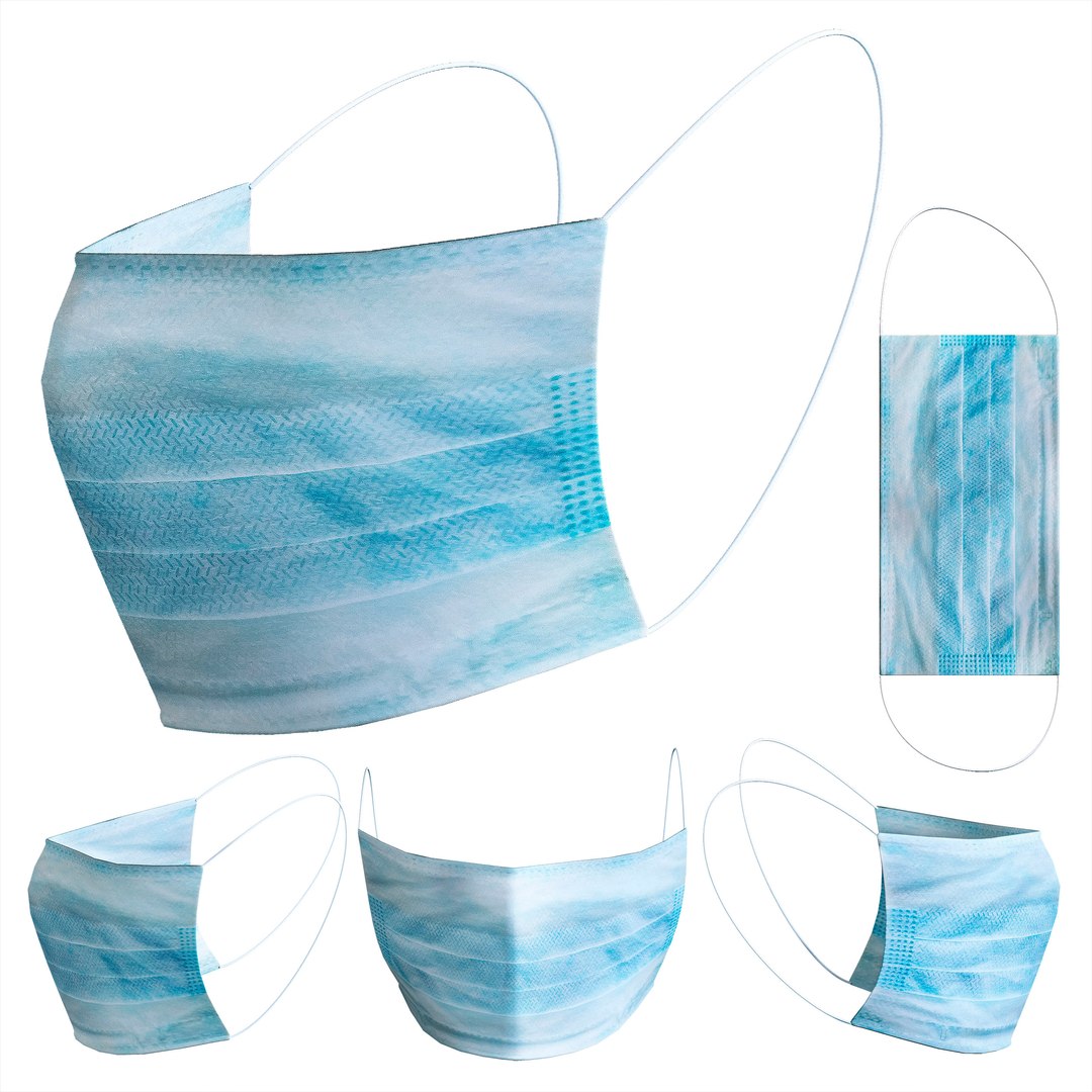 Medical mask medicine model - TurboSquid 1546221