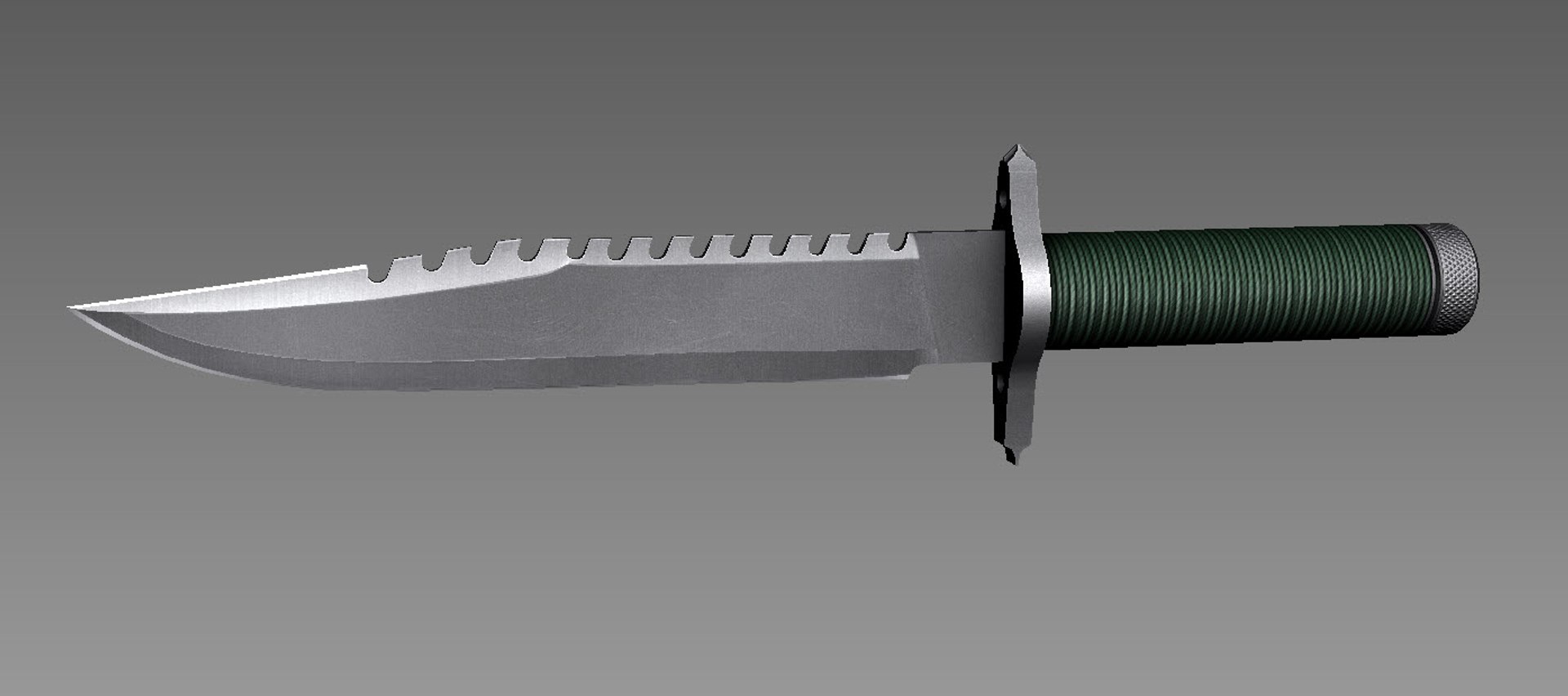 Rambo Blood Knife 3d Max