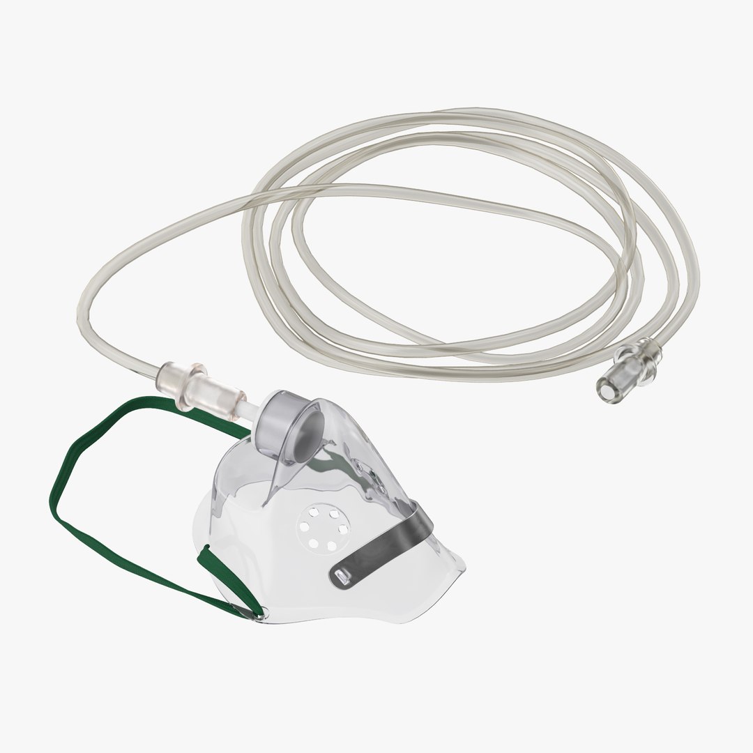 3d model oxygen mask