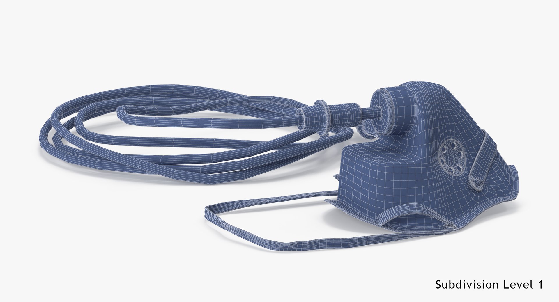 3d model oxygen mask