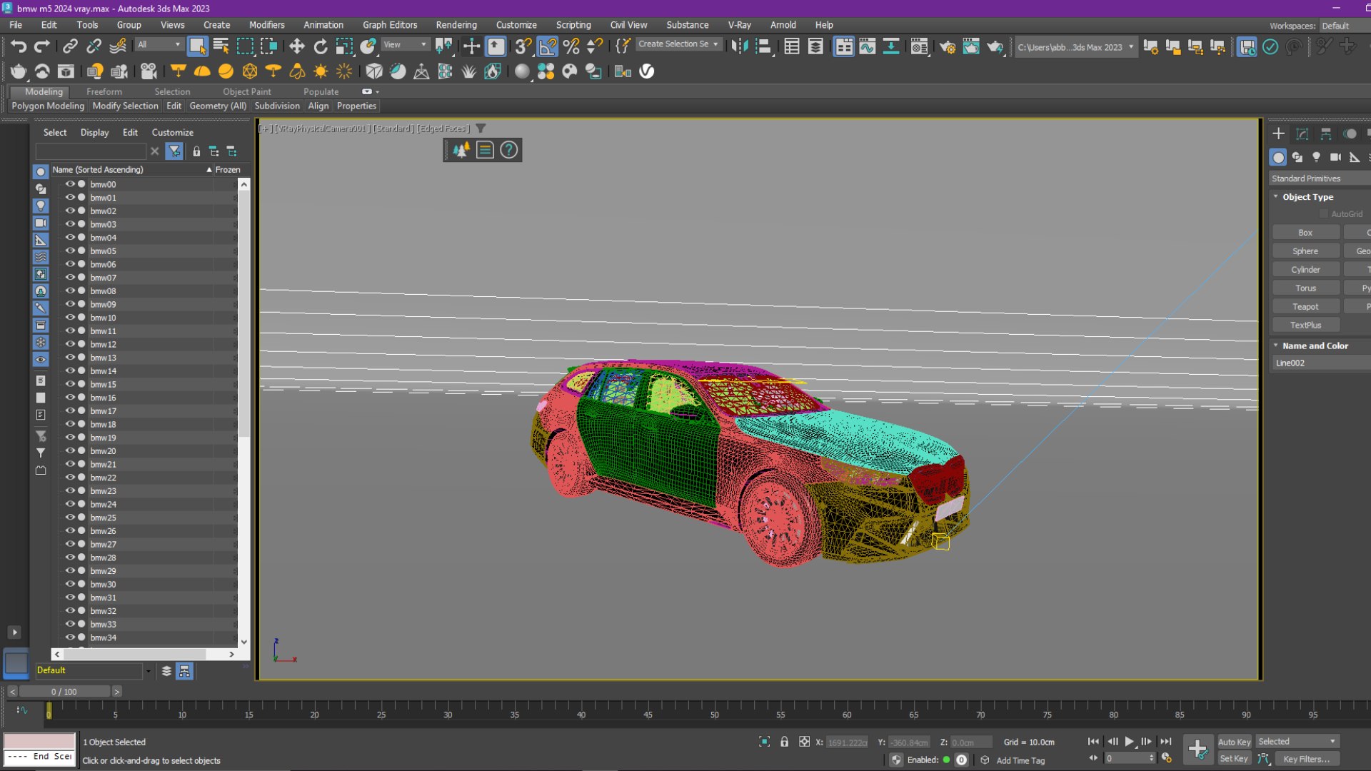 BMW M5 G90 2024 3D Model - TurboSquid 2329024