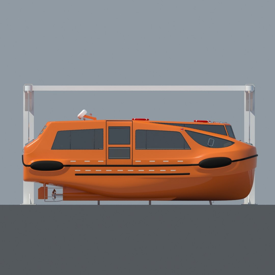 3d lifeboat tender