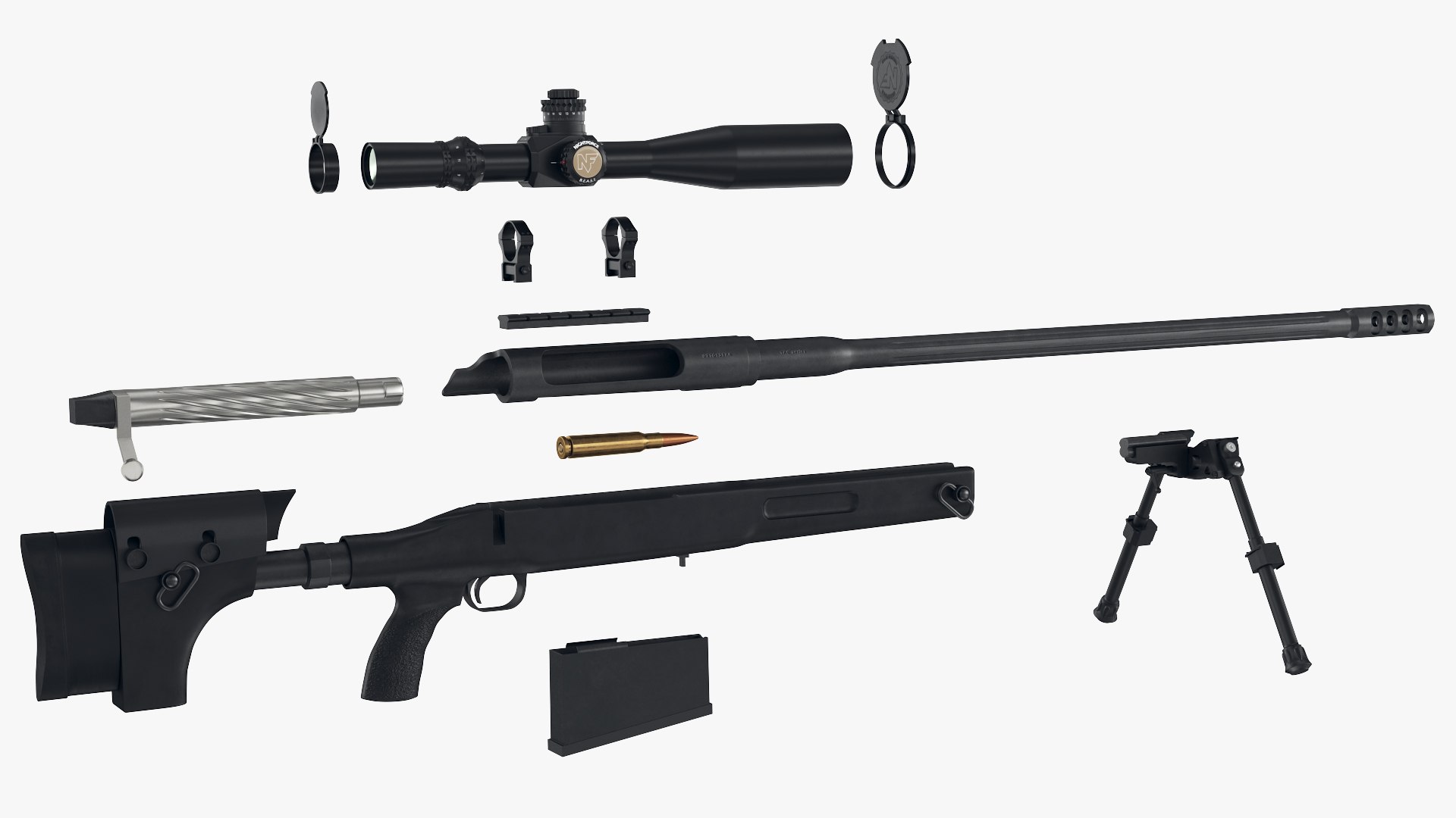 McMillan TAC-50 3D Model - TurboSquid 1880210