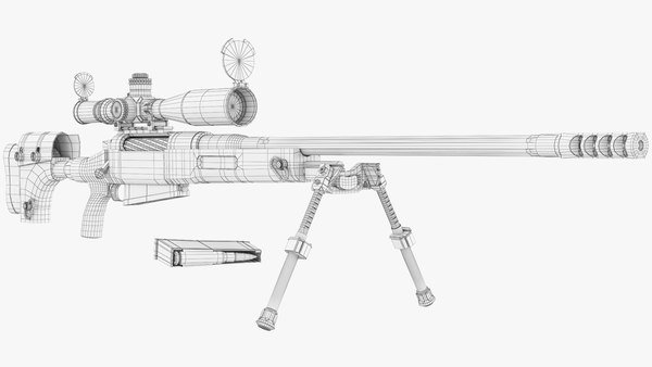 맥밀란 TAC-50 3D 모델 - TurboSquid 1880210