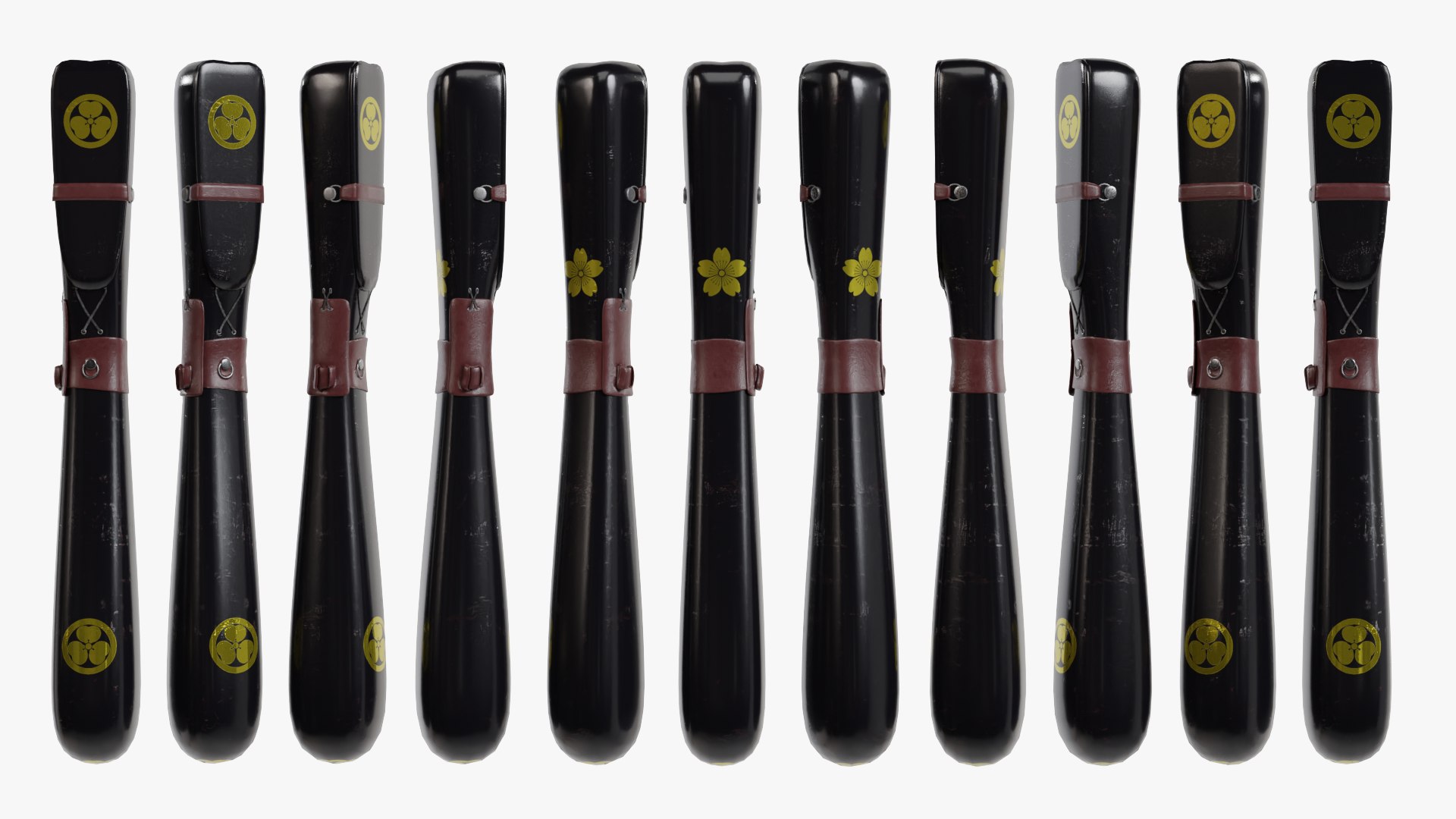 Japanese Bow Pack 3D - TurboSquid 2254165