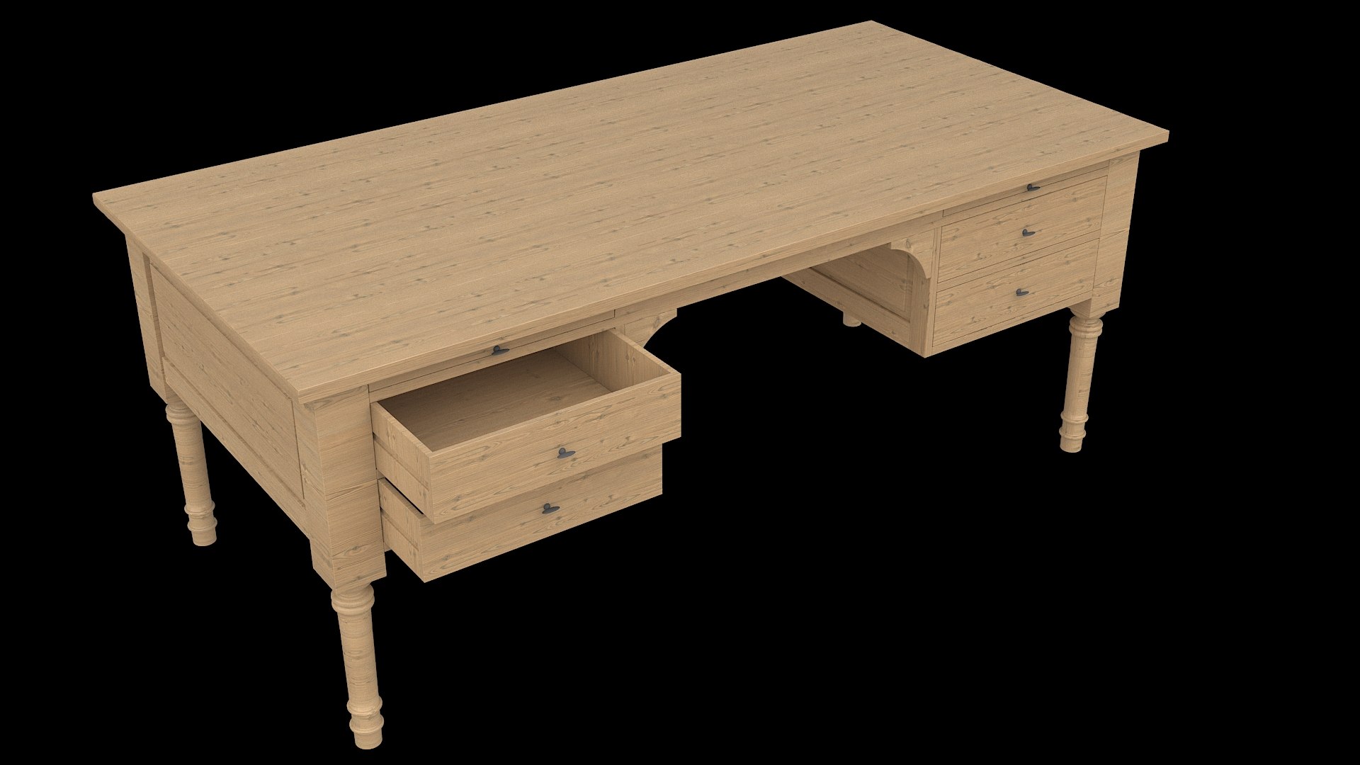 3D Realistic Table Model - TurboSquid 1661122