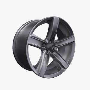 3d audi a3 rim model