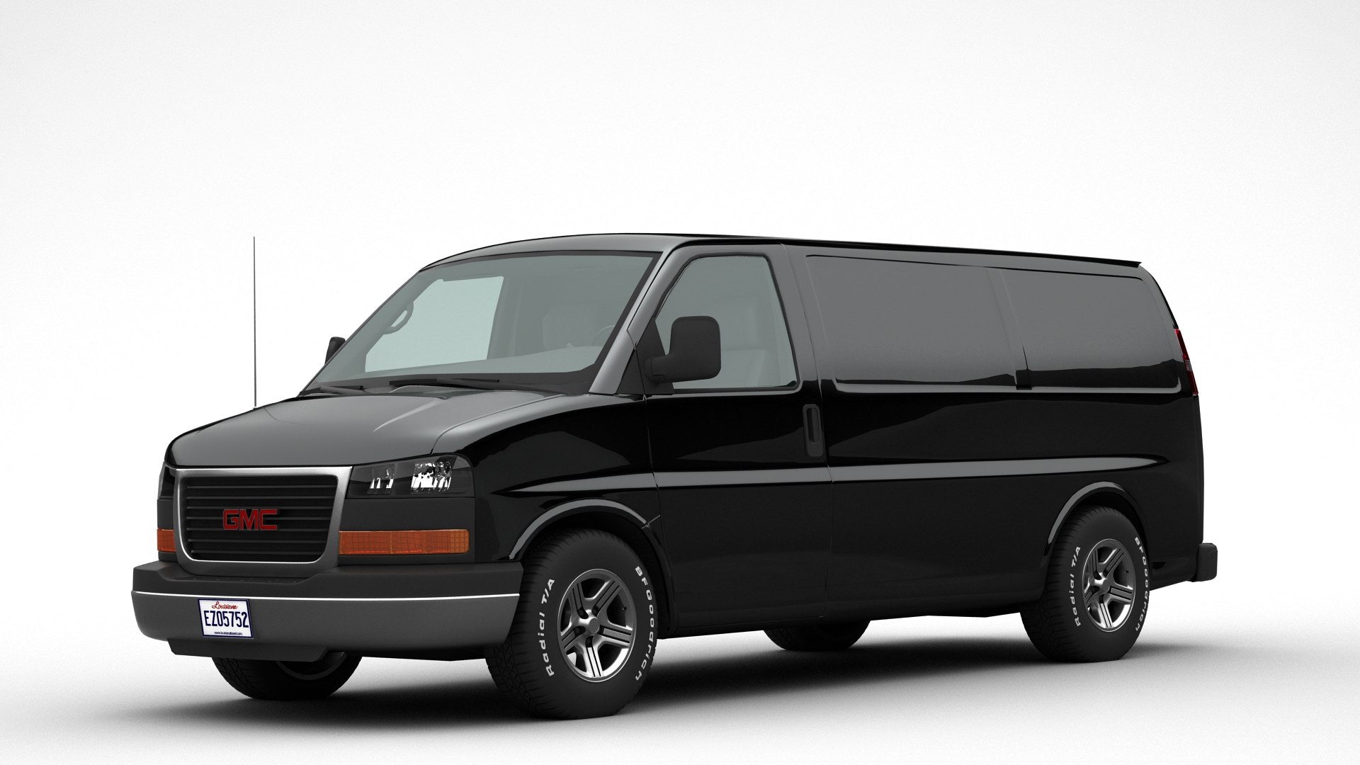 3D GMC Savana Van 2015 - TurboSquid 1998916