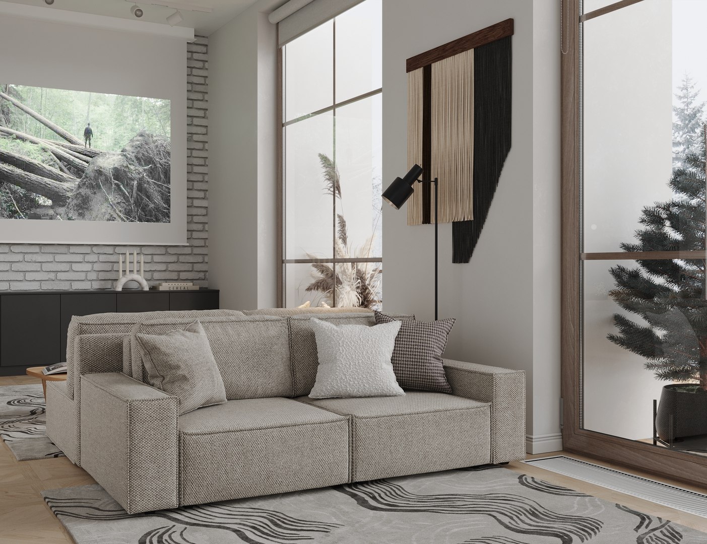 3D Modern residential interior 05 model - TurboSquid 2149598