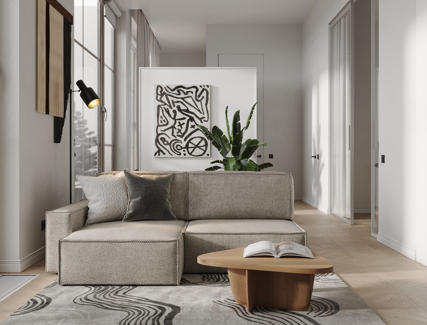 3D Modern residential interior 05 model - TurboSquid 2149598
