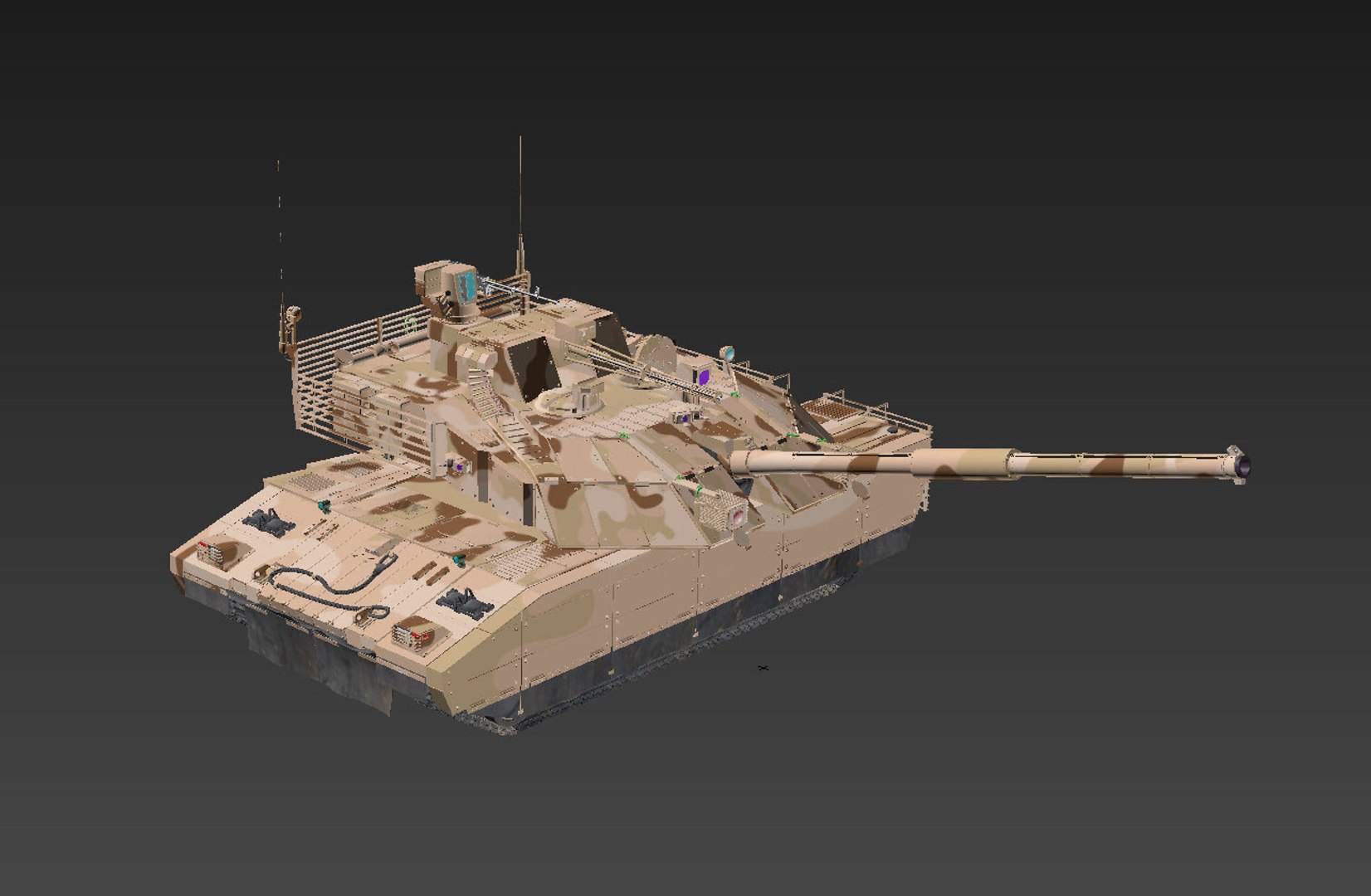 T-100 Tank Model - TurboSquid 1486557