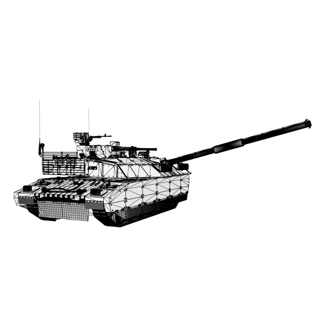 T-100 Tank Model - TurboSquid 1486557